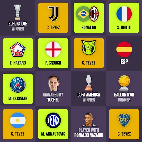 Football Bingo Daily - Play Now